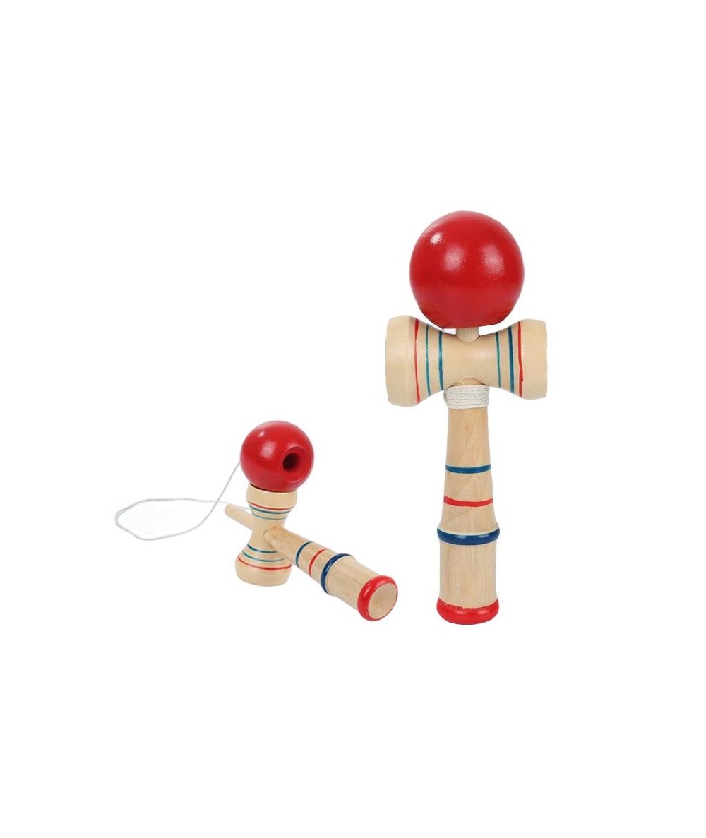 Gra KENDAMA drewniana japońska zręcznościowa 17cm KOLORY