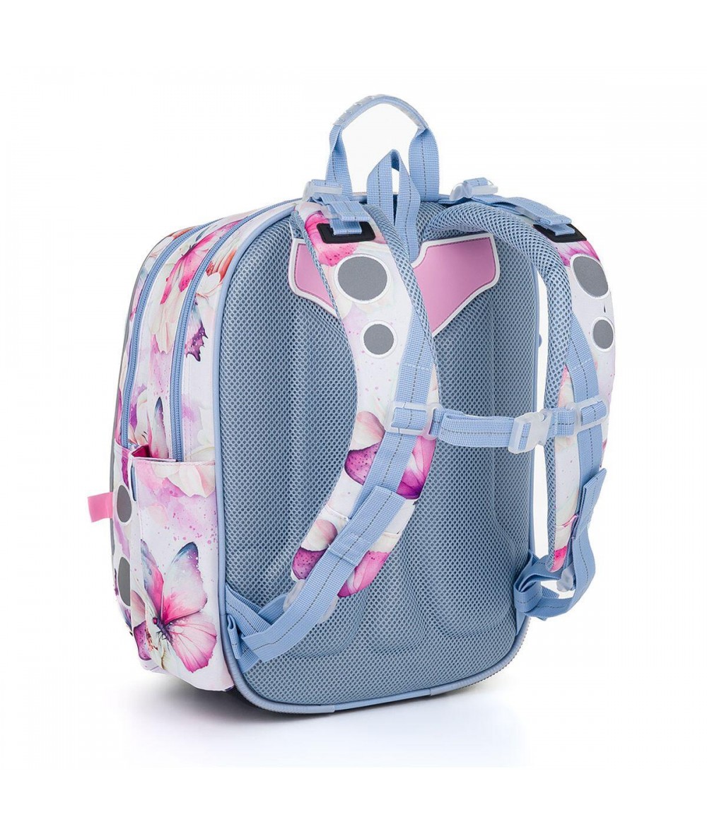 PREMIUM Plecak do klas 1-3 TOPGAL ENDY 24002 G różowy w motyle