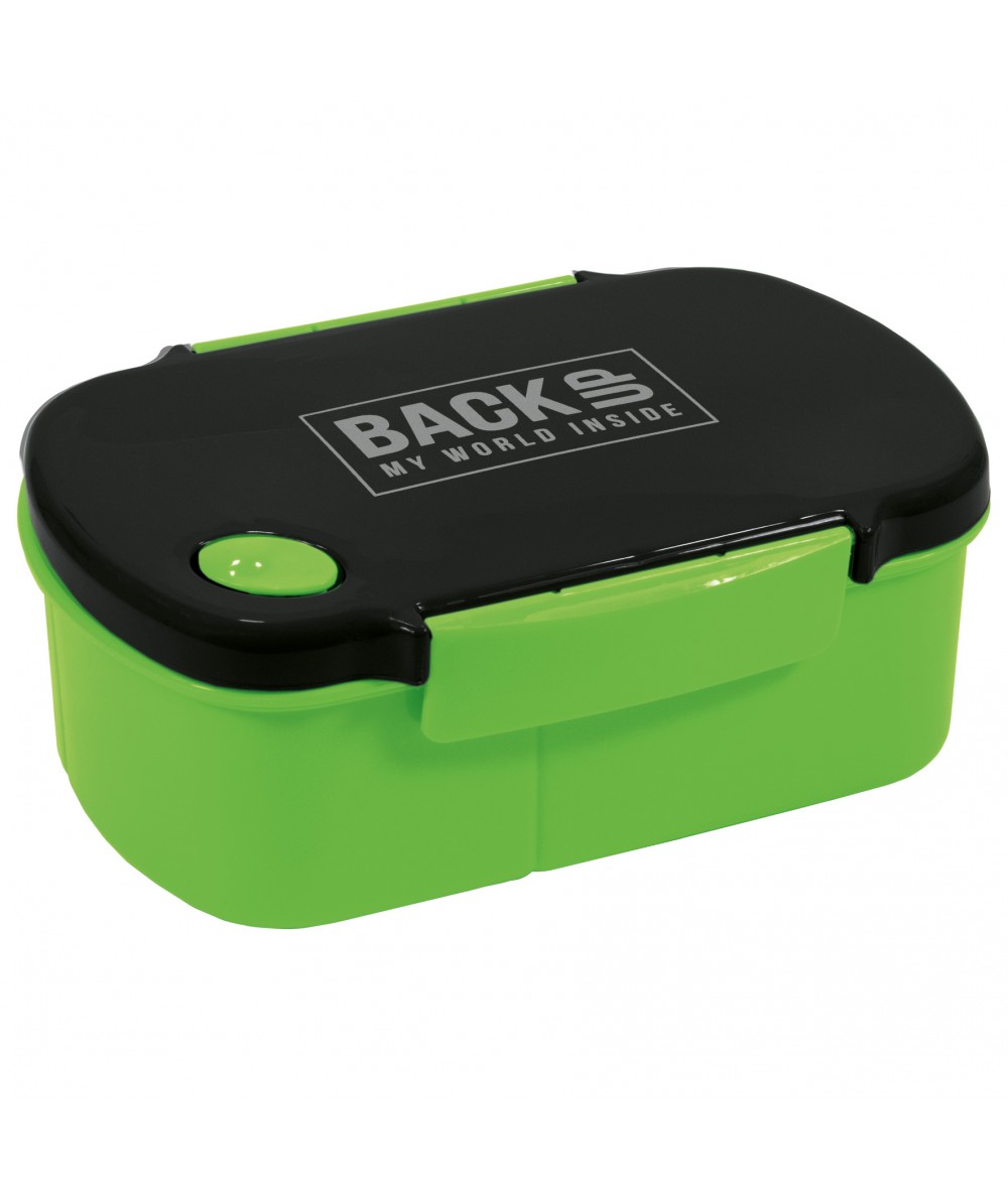 Zestaw śniadaniówy - BIDON + ŚNIADANIÓWKA BACKUP zielony