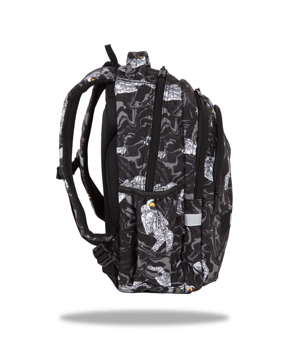 Czarny PLECAK wczesnoszkolny klasa 1-3 Jerry Astronaut CoolPack kosmos