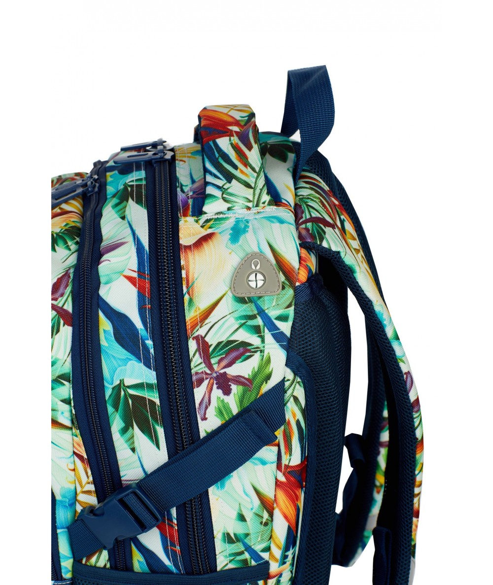 Plecak młodzieżowy HASH rośliny tropikalne HS-05 E dla młodzieży