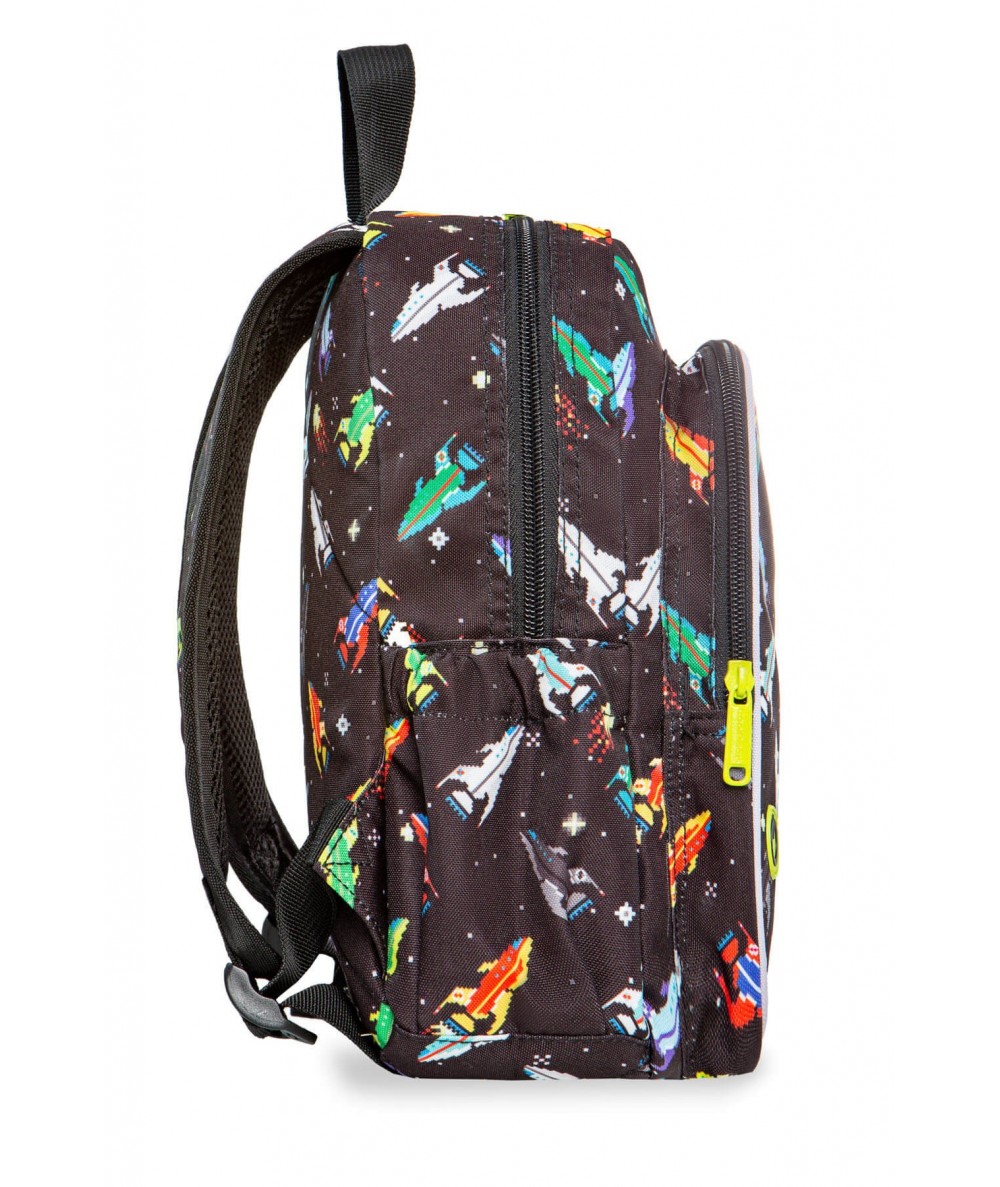 Świecący mały plecaczek z kosmosem CoolPack Bobby Rockets