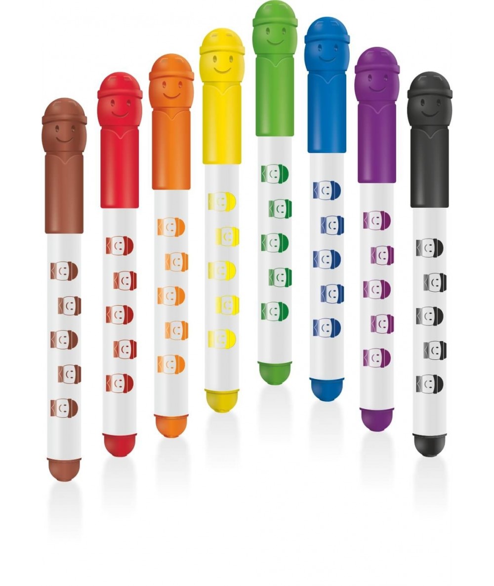 markery dla dzieci baby markers 8 kolorów colorino